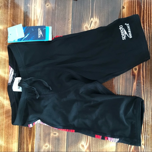 Speedo | Swim | Nwt Speedo Endurance Black Purple Size 22 | Poshmark